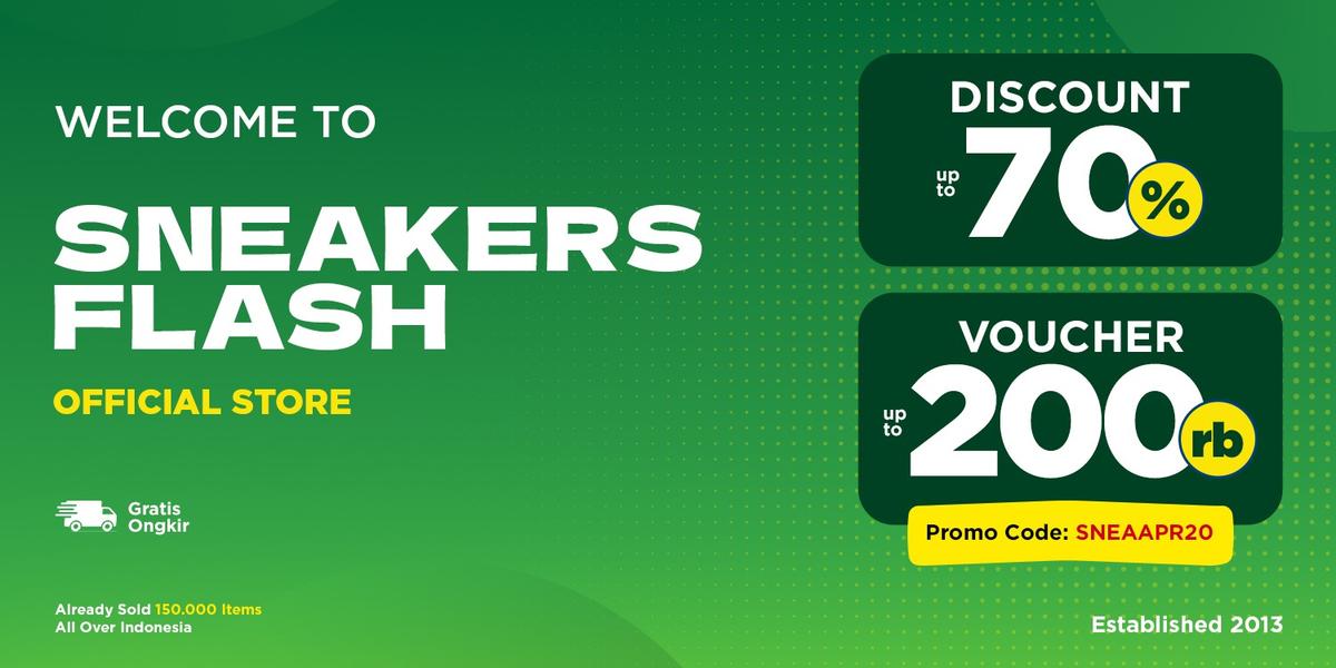 Sneakers Flash - Produk Resmi & Terlengkap | Tokopedia