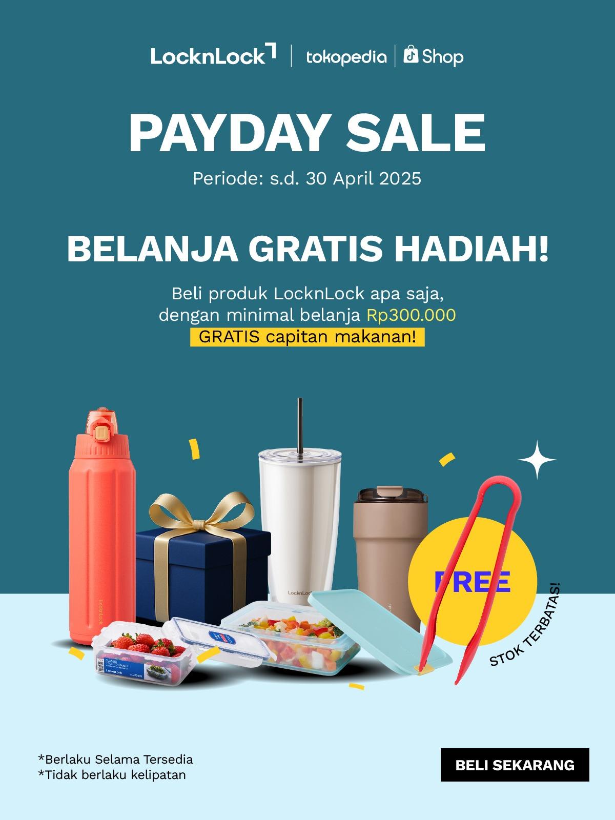 Locknlock.indonesia - Produk Resmi & Terlengkap | Tokopedia