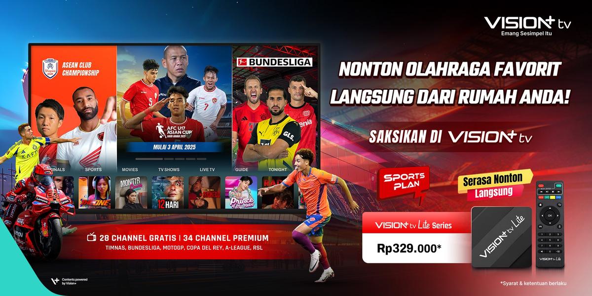 VisionPlusTV Official - Produk Resmi & Terlengkap | Tokopedia