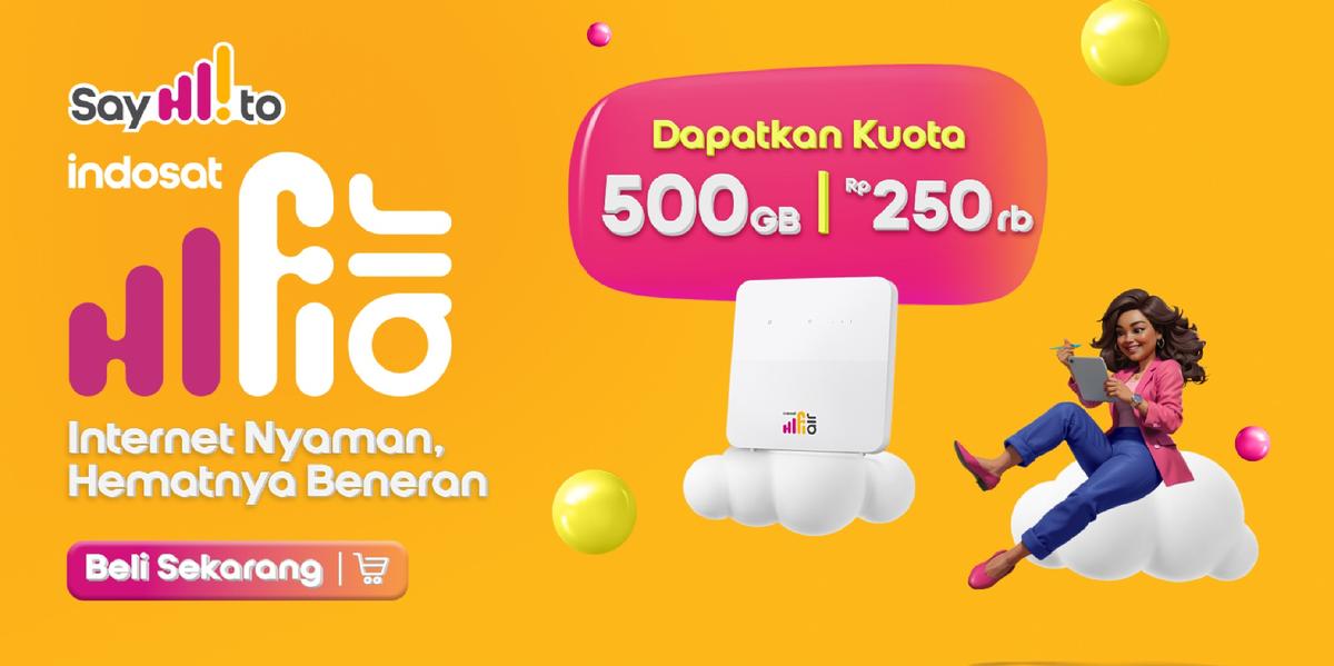 Indosat HiFi Air - Produk Resmi & Terlengkap | GoPayLater Cicil 0% ...