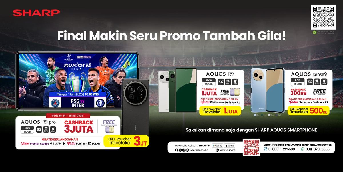 Sharp Mobile Official Store - Produk Resmi & Terlengkap | GoPayLater ...