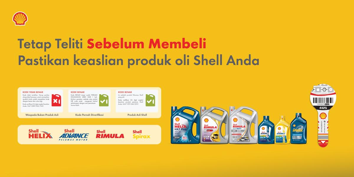 Shell Indonesia Official - Produk Resmi & Terlengkap | Tokopedia