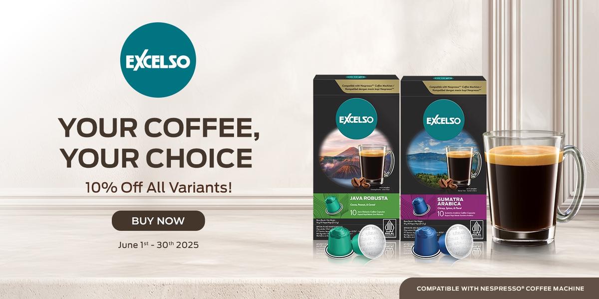 Excelso Store - Produk Resmi & Terlengkap | GoPayLater Cicil 0% | Tokopedia