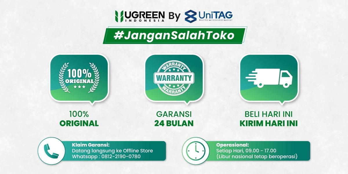 Ugreen Indonesia by UniTAG - Produk Resmi & Terlengkap | Tokopedia
