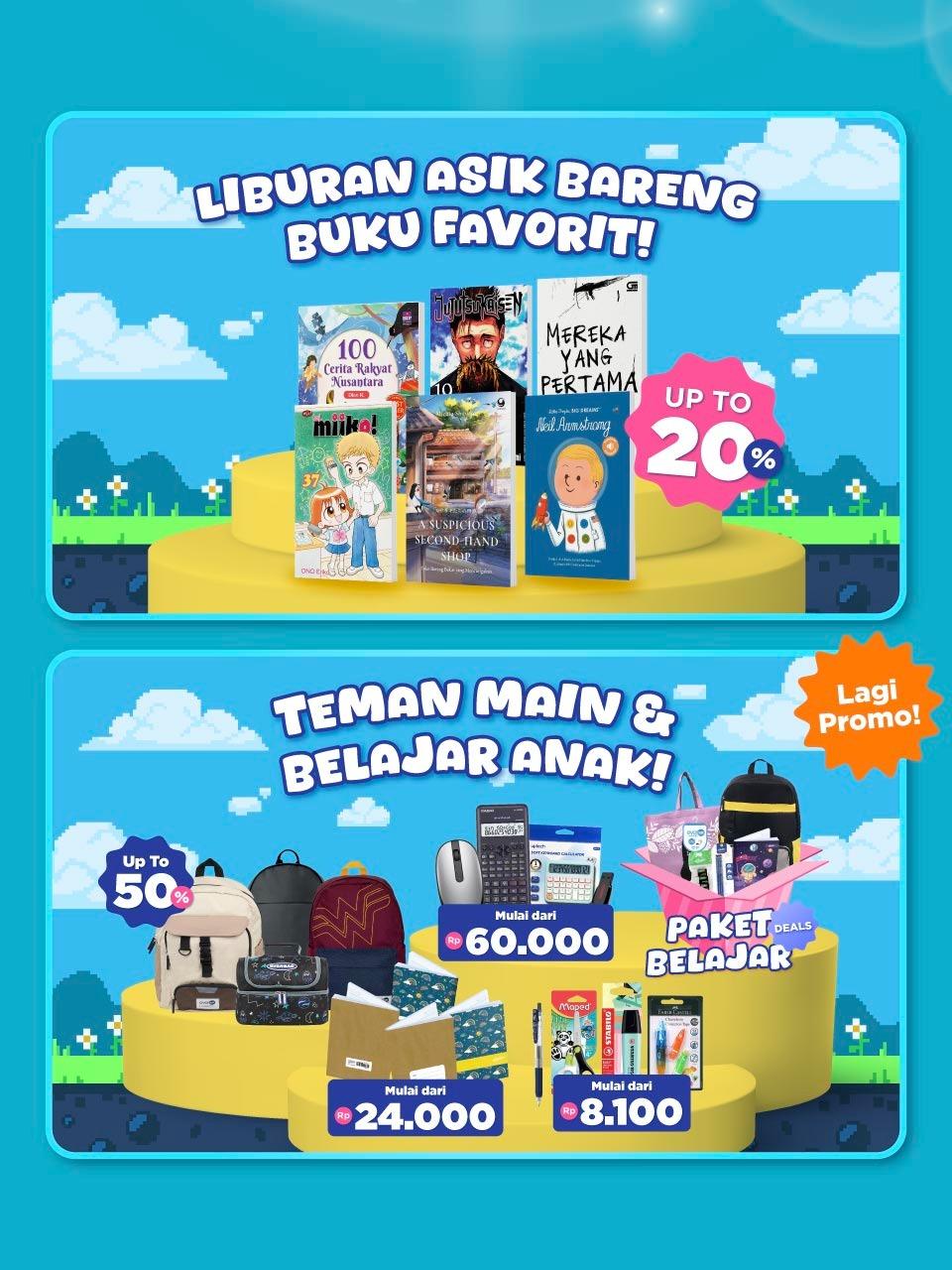 Gramedia - Produk Resmi & Terlengkap | Tokopedia