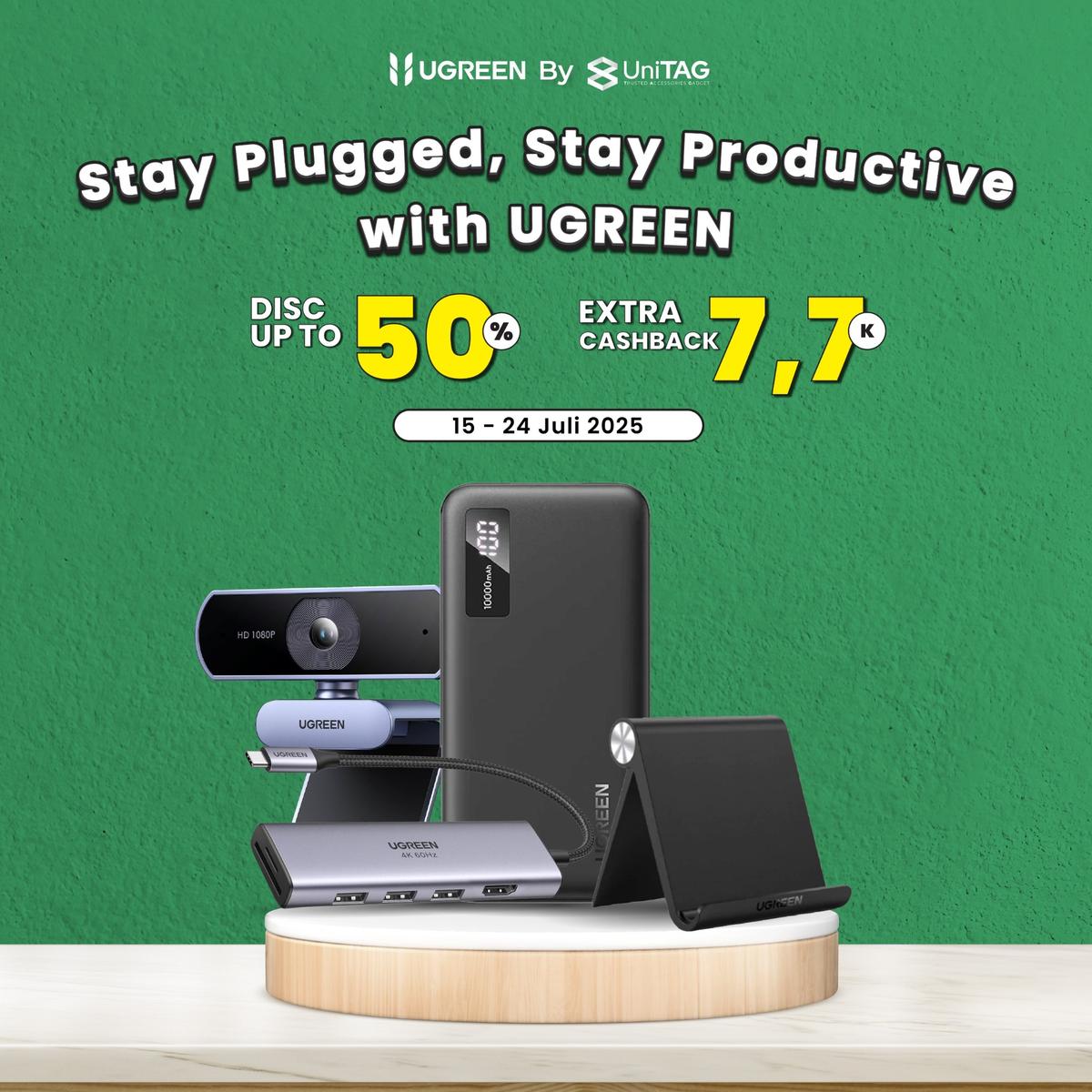 Ugreen Indonesia by UniTAG - Produk Resmi & Terlengkap | Tokopedia