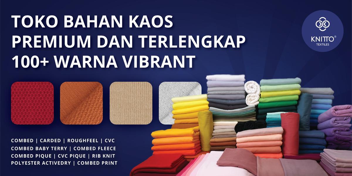 Toko Bahan Kaos & Kain Knitto - Produk Resmi & Terlengkap | Tokopedia