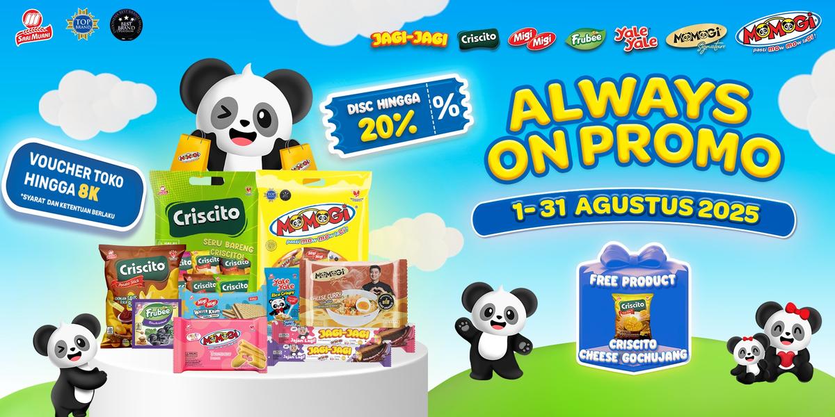 Momogi snack - Produk Resmi & Terlengkap | Tokopedia