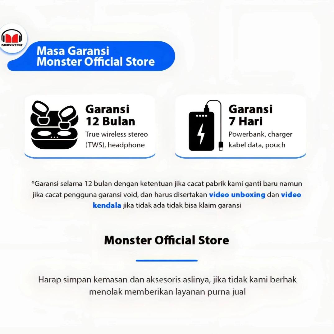 Monster Audio - Produk Resmi & Terlengkap | GoPayLater Cicil 0% | Tokopedia