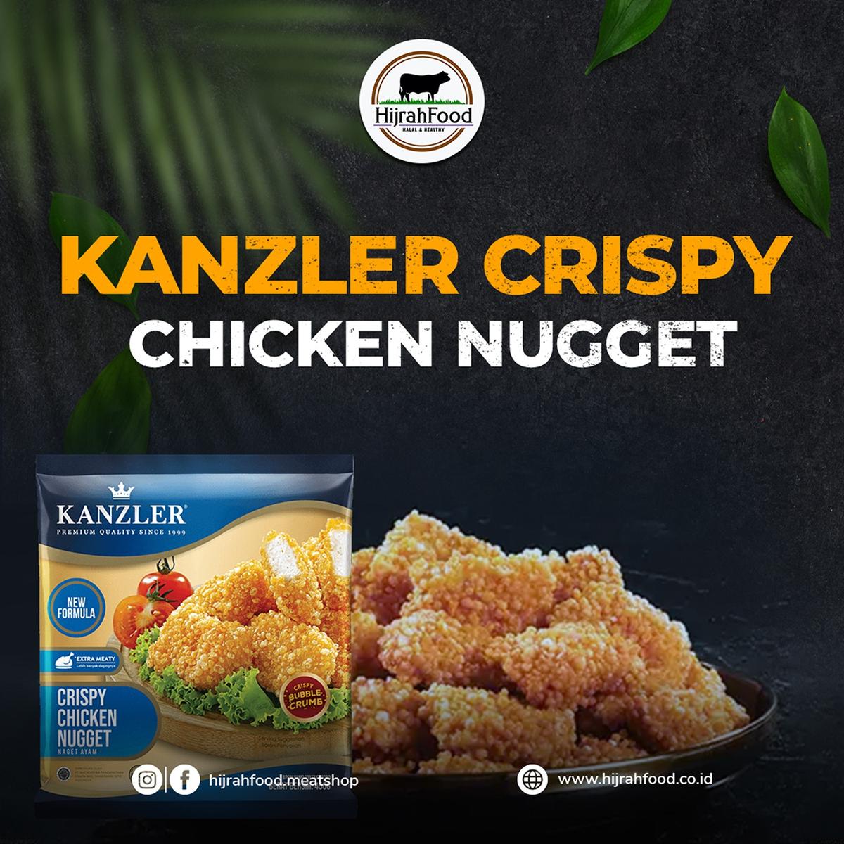 Jual Kanzler Crispy Chicken Nugget | Naget Ayam Krispy (450 gr ...