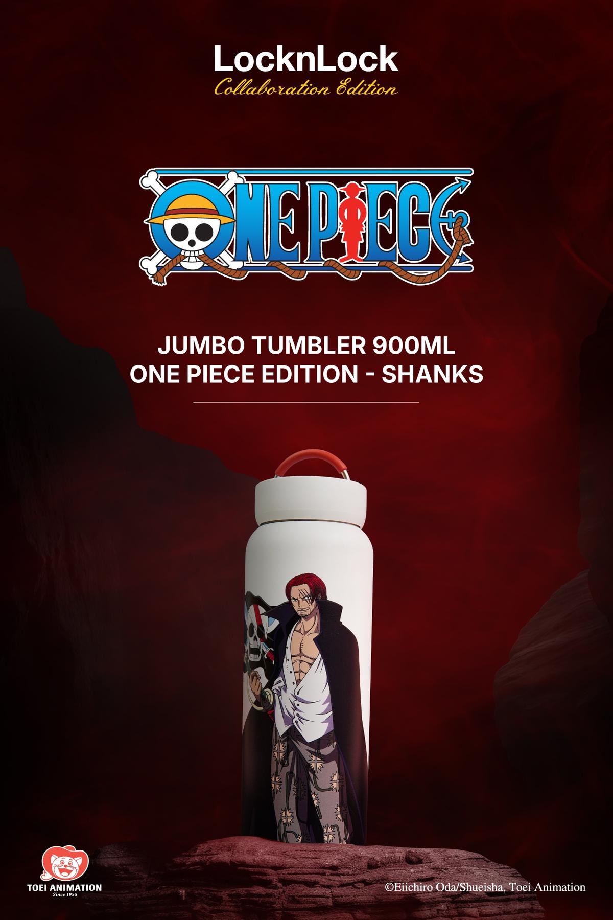 Promo LocknLock Jumbo Tumbler 900ml One Piece Edition - Shanks - Kota ...
