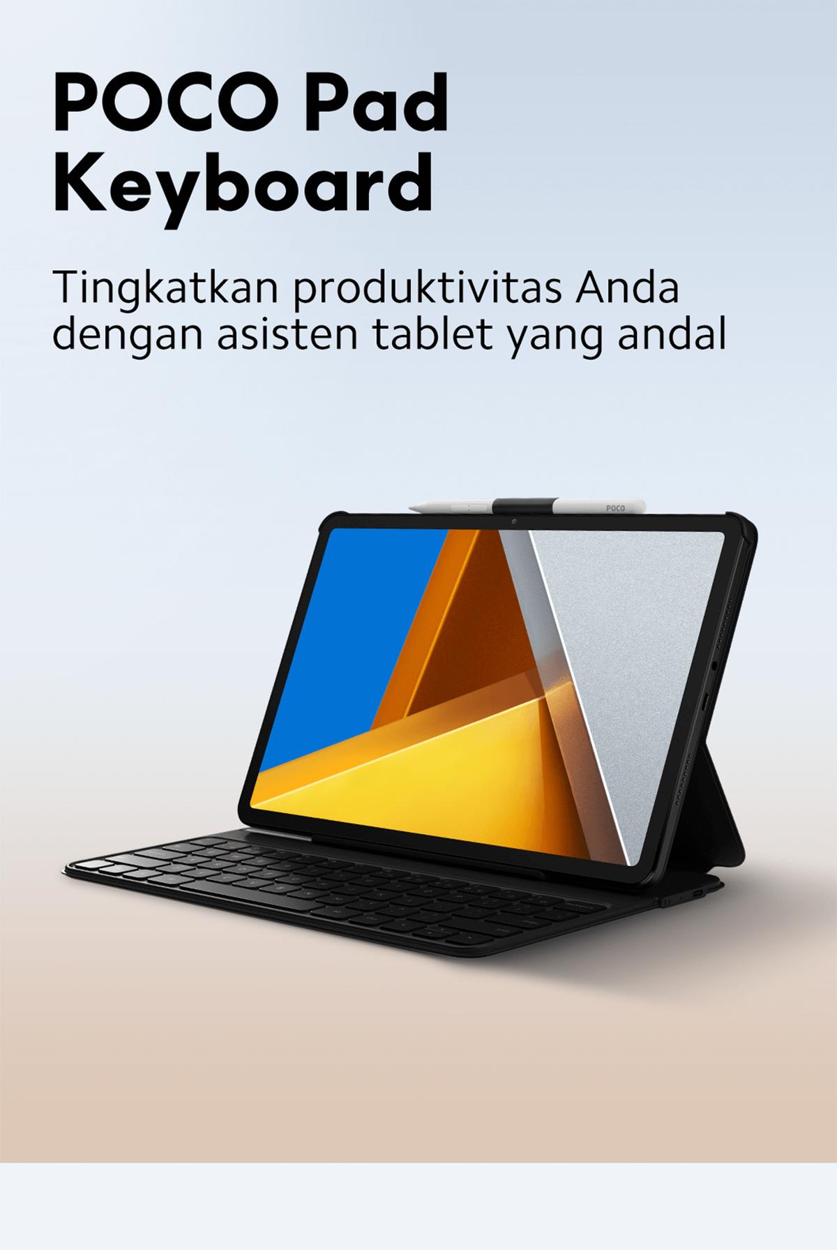 Promo Official Xiaomi Poco Pad Keyboard | Keyboard Bluetooth | 64 Keys ...