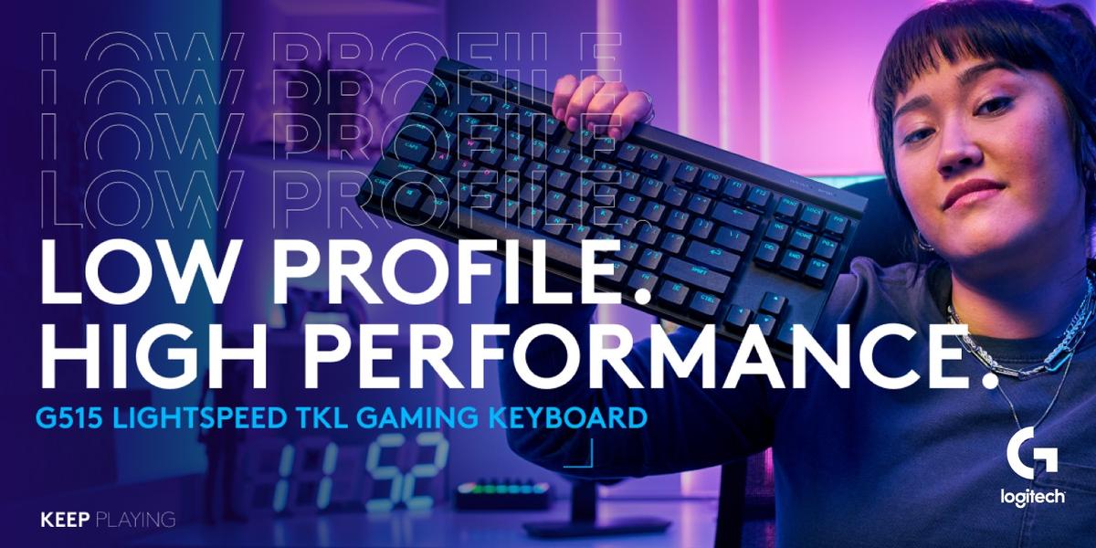 Promo Logitech G515 Keyboard Gaming Wireless LIGHTSPEED TKL, RGB ...