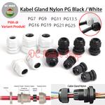 Jual Cable Gland / Kabel Gland PG7 PG9 PG11 PG13.5 PG16 PG19 PG21 PG25 PG29 - Putih, PG25 ...