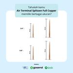 Jual PGI | Air Terminal Splitzen Full Tembaga Murni Banyak Ukuran - 3/4 ...