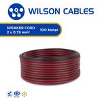 Promo Kabel Audio 2x0.75 mm2 (2x30/0.18) 100 Meter - Wilson Cables ...