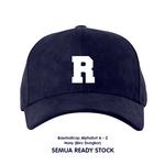 Jual Topi Baseball cap Pria Wanita Warna Biru Dongker Navy Huruf ...