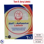 Jual Tom & Jerry Label Ukuran Besar/Label Ukuran Lebar No.119,120 - No ...