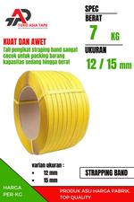 Jual Tali Klem Strapping band 7Kg / Tali Packing 12mm-15 mm / Tali Klem ...