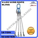 Jual 4 Leg Wire Rope Sling 1,6 Ton Usha Martin - 10 Meter - Kab. Bogor ...