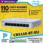Promo Cisco Business 110 Series CBS110-8T-D-EU, 8-Ports GbE Unmanaged Switch - Unit Only Cicil 0 ...