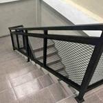 Jual Railing Tangga minimalis modern / Railing kombinasi hand rail kayu ...