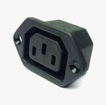 Jual AC 250V 15A IEC320 C14 Male Power Cord Inlet Socket with Fuse ...