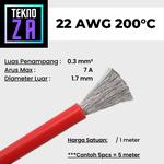 Jual Kabel AWG Extra Soft Silicon High Temperature 14AWG - 22AWG 200°C ...