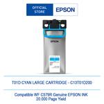 Promo Tinta Cartridge Epson T01D LARGE for WF-C579R - C13T01D100 - CYAN ...