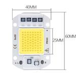 Jual Modul LED Chip Lampu Sorot Cob 50w 220v AC Refill Lampu Sorot ...