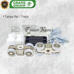 Jual Rel Pintu Sliding Gantung Roda Geser Aluminium Besi Kayu - RODA ...