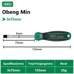 Jual ISKU obeng set Screwdriver Sets /Obeng Plus Minus Magnet 2-in-1 ...