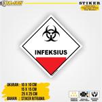 Jual Stiker Label Tanda Simbol Limbah B3 Stiker Bahan Berbahaya Beracun ...