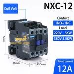Jual Kontaktor Chint NXC 9 12 18 25 32 40 50 65 85 100A 3P AC220V 380V - NXC-12, AC220V ...
