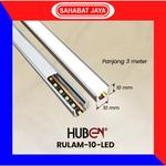 Jual HUBEN Rumah Lampu Termasuk LED Rulam 10 LED 3m Silver Langsung ...