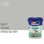 Jual Cat Tembok Dulux Pentalite Interior 2.5L warna Abu Grey Doff Matt ...
