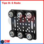 Jual OpenBuilds Wheel Gantry Plate Set 2040 4040 V-Slot vslot 20240V ...