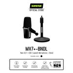 Promo Shure MV7+ MV7 Plus MV7 XLR / USB Speech Podcast Microphone / MV7 ...