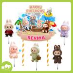 Jual Topper Birthday Cake Labubu Custom Nama dan Umur / Tumpeng Happy ...