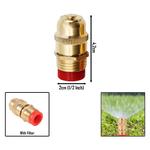 Jual Water Mist Sprinkler Kuningan 1/2 Inch Spuyer Kabut Embun Spray ...