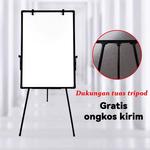 Jual Papan Presentasi Magnetik / Papan Tulis Berdiri / Flip Chart ...