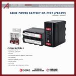 Jual BEIKE POWER BATTERY NP-F970 (PD30W) | BATERAI CAMCORDER SONY ...