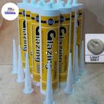 Jual Lem Kaca Sealant Sealen STEEL Neutral Sealan Clear Sealant Putih ...