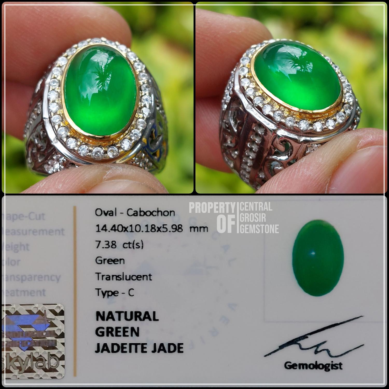 Batu Giok Hijau Birma