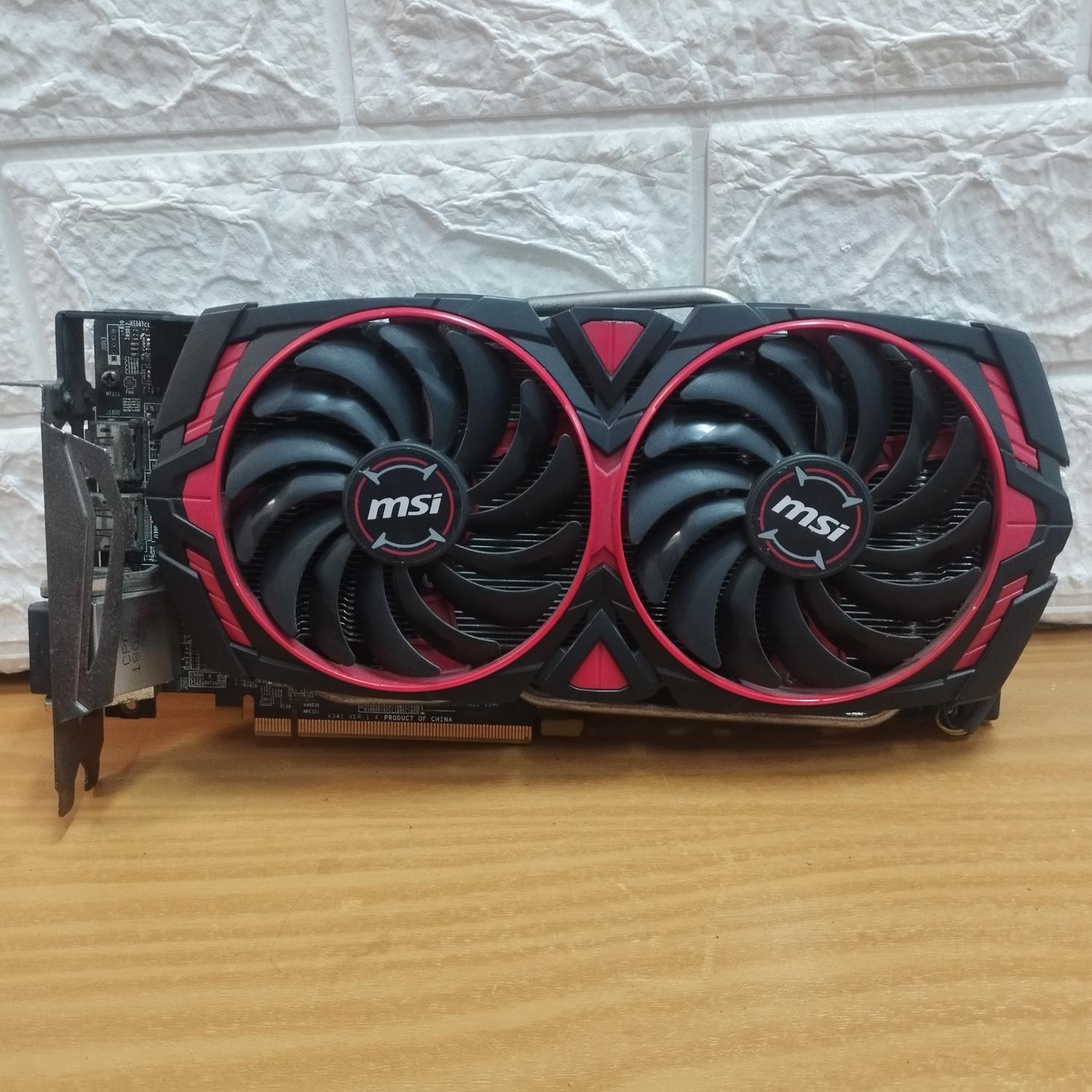 【中古】MSI Radeon RX 570 ARMOR 8G グラフィックスボード VD6851（MSI Radeon RX 570 ...