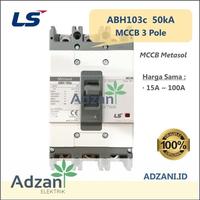Review MCCB 3P 100A 50kA ABH103c LS Metasol LSis | Tokopedia