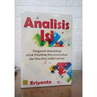Jual Eriyanto Analisis Wacana Terlengkap - Harga Murah Juni 2024