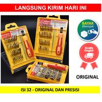 Jual Obeng Set 32 In 1 Terbaik - Harga Murah Juni 2024 & Cicil 0%