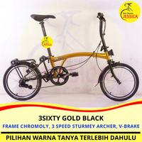 Jual 3sixty Sepeda Lipat Terbaik - Harga Murah Oktober 2022 & Cicil 0%