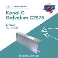 Jual Kanal C Galvalum Terbaik - Harga Murah Oktober 2022 & Cicil 0%
